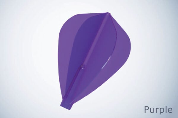 Fit Flight Air Dart Flights - Kite Purple - Black Dog Darts & Billiards