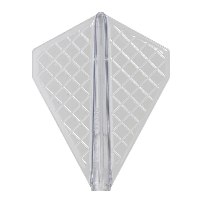 Fit Flight Pro Dart Flights - V-4 Clear - Black Dog Darts & Billiards
